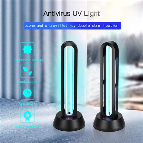 Germicidal Light Uvc Disinfection Lamp Killing Germs Ozone Optional Dinooz Estore