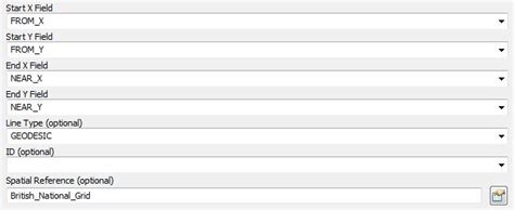 Arcgis Desktop Arcmap Creating Lines From A Set Of Points That Connect To The Other Line