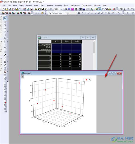 Originpro如何绘制三维图？ Originpro绘制三维图的方法 极光下载站