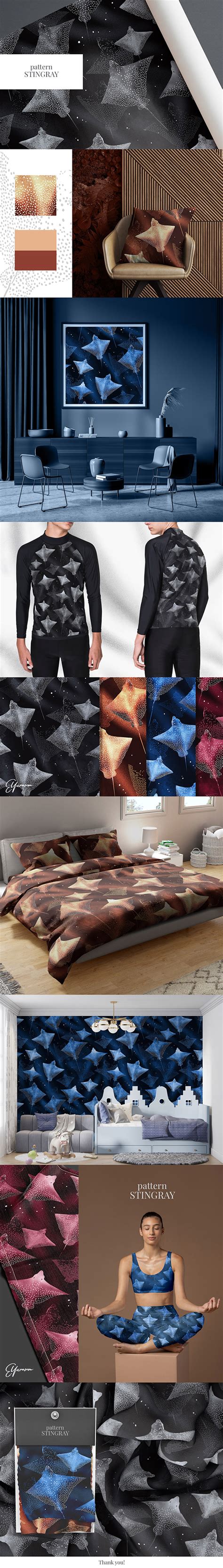 Pattern Stingray On Behance