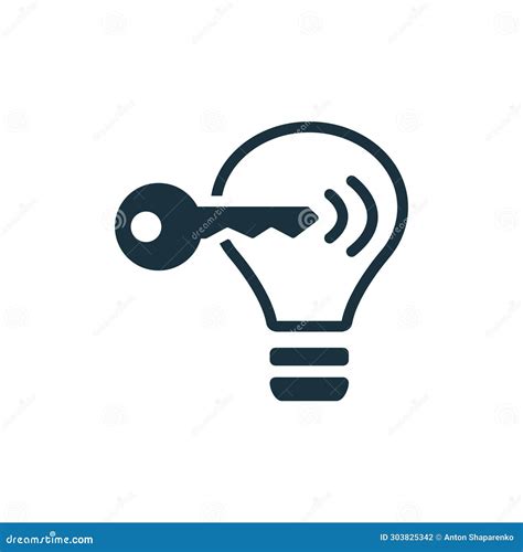 Invention Icon Simple Creative Element Filled Monochrome Invention Icon For Templates