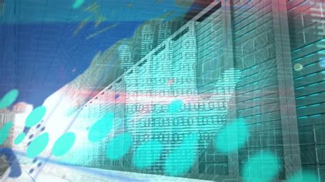 Animation Of Data Processing With World Map Over Server Room Stock Video Video Of Information