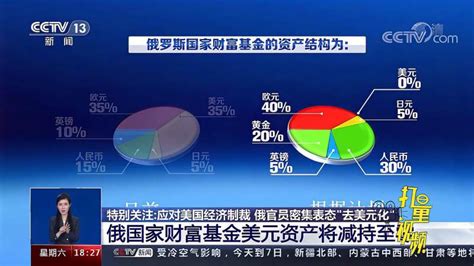 俄罗斯国家财富基金美元资产将减持至零共同关注财经宏观经济好看视频