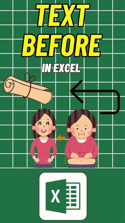 how to use textbefore in excel‼️ shorts excel exceltips youtube