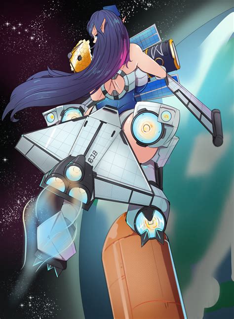 Rule 34 Ass Greenm Iizunamaru Megumu Mecha Musume Solar Panel Space