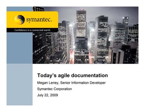 Todays Agile Documentation Pdf Technology And Computing
