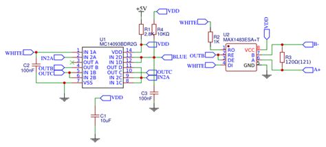 Ttl To Rs485 Schematic