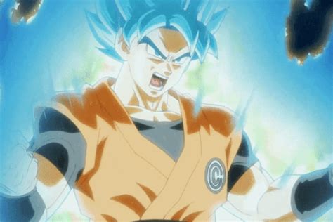 Goku Super Saiyan Blue Power 