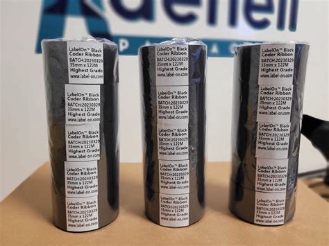 Hot Foil Coding LabelOn Labeler Machines