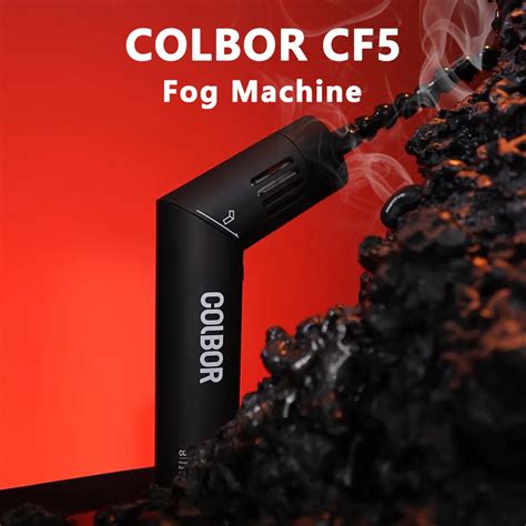 Colbor Cf5 40w Mini Fog Smoke Machine Portable Foldable Handheld Fog