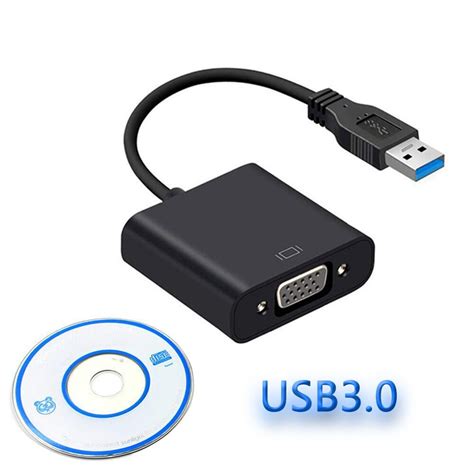 Jual USB 3 0 TO VGA CONVERTER CABLE NYK Indonesia Shopee Indonesia