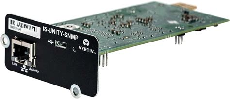 vertiv liebert intellislot unity snmp network card remote