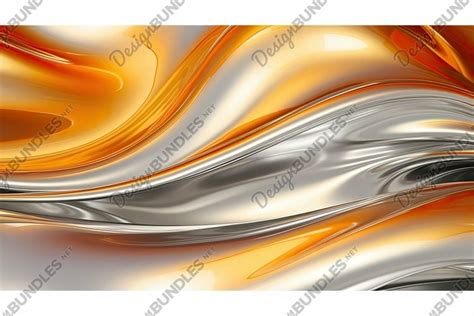 Reflective Silver Metallic Background