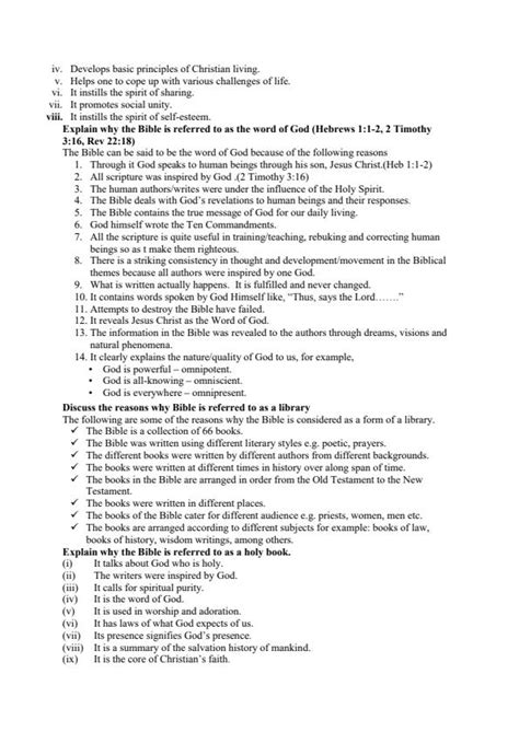 cre form 1 revision topical questions and answers 2023 13323