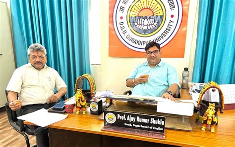 Enjoying Enlightening Conversations Over Tea With Dr S N Singh Head Of… Dr Ajay Shukla