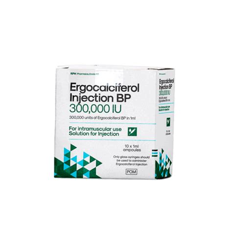 Ergocalciferol 300000 Iu Injection 10 Teleta Pharma
