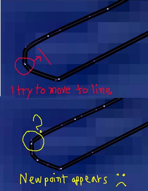 Moving Control Points On Polyline Adds New Control Points · Issue 2230 · Opentoonzopentoonz