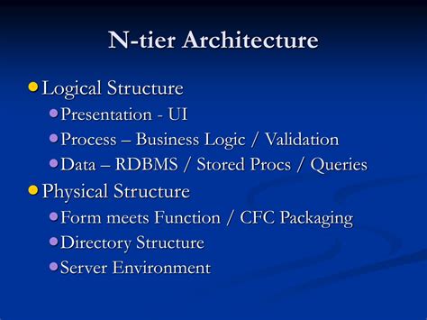 Ppt N Tier Coldfusion Development With Cfcs Powerpoint Presentation