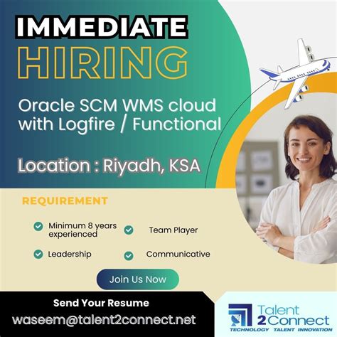 Md Waseem Ishaq On Linkedin Oraclescmwms Oraclehiring Oracle Immediatehiring Logfire