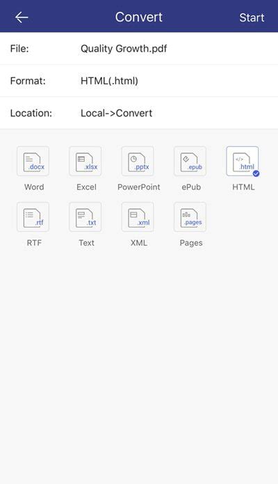 How To Convert HTML To PDF On IPhone