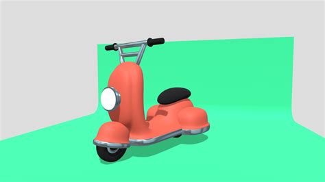 Scoo Ter Download Free 3d Model By Ketchumarts [47292e3] Sketchfab