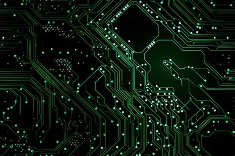 Premium Ai Image Seamless Texture And Fullframe Background Of Circuit Board Topology Neural