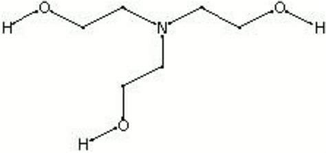 Structure Of Triethanolamine