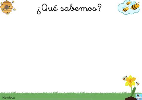 Fichas Proyecto Las Abejas Sandbox Educación