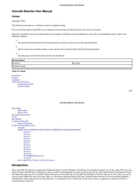 Uni Code Rewriter User Manual Pdf License Source Code