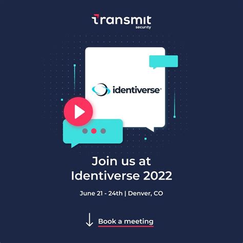 Transmit Security On Linkedin Identiverse Passwords Passwordless