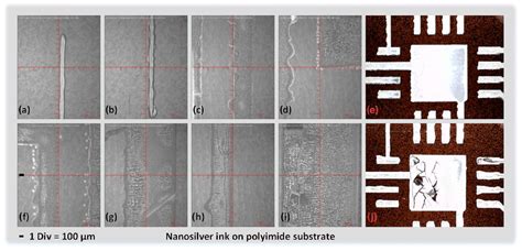 Morphology Of Printed Structures Download Scientific Diagram