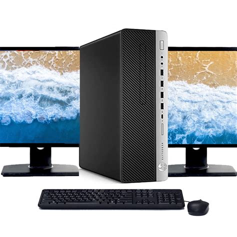 Hp Prodesk G Computer Intel Core I Th Gen Gb Ram Tb Hdd Windows Pro Dual