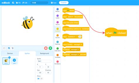 Make A Sprite Move On Mblock 5 Makeblock Help Center