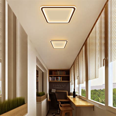 Aureola Rectangle Leds Ceiling Light Lux Lumens