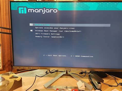 Manjaro Does Not Start From Grub Dual Bootloader Support Manjaro Linux Forum