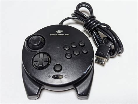 Sega Saturn 3d Analog Controller Black Value Gocollect Sega Saturn Sega Saturn 3d Analog