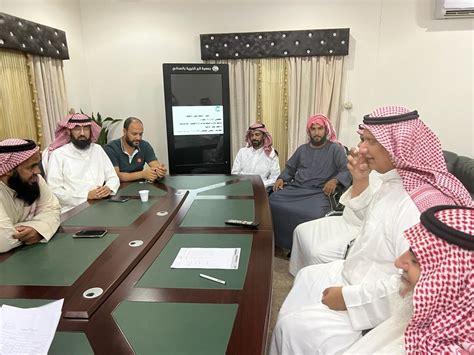 اللقاء التعريفي لأعضاء مجلس ادارة جمعية البر الخيرية بالمحاني