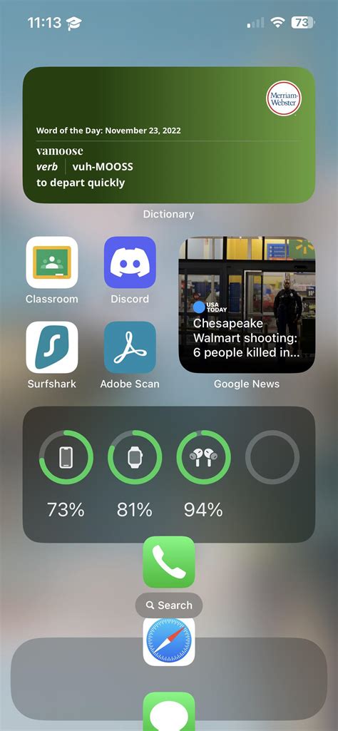 On Ios 161 With Iphone 13 Why Does This Sometimes Happen To The Dock It Happens Often And I