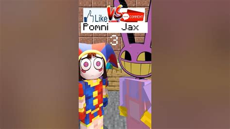 Pomni Vs Jax Cooking Battle Minecraft Animation Youtube