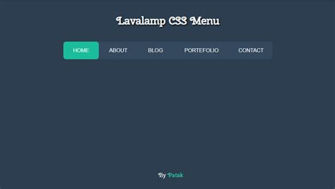20 Excellent Css Horizontal Menu Examples Onaircode