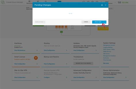 Configure OSPF Routing On FTD Via FDM Cisco