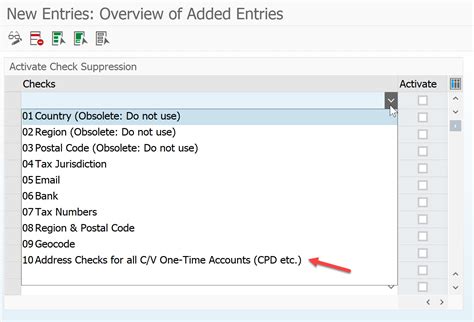 Managing Mandatory Address Checks For Cpd And Oth Sap Community