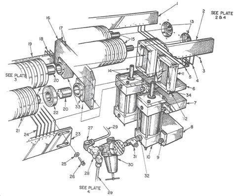 Csi Parts Plate S 1 Nip Roll Assemblies