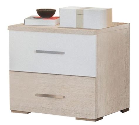 ᐉ Тумба приліжкова Світ Меблів Лілея Дуб Сонома Білий 12916335 • Краща ціна в Києві Україні