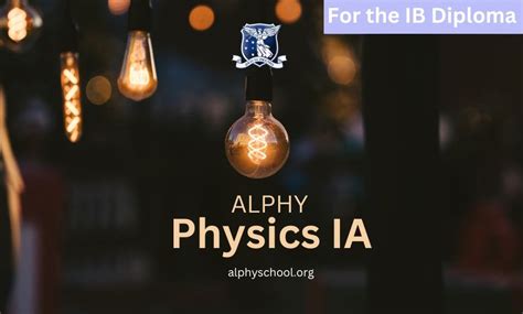 IB Physics IA Guide Alphy Babe