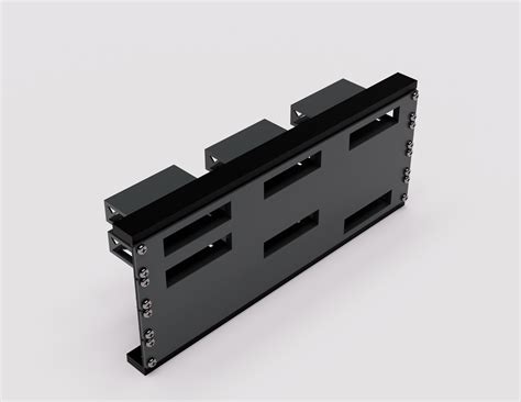 Rack Mount Network Switch Bracket By Raddic Download Free Stl Model