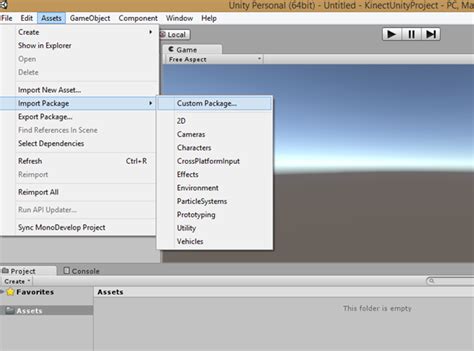 Unity And Kinect Integration The Imaginative Universal