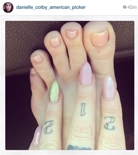 danielle colby cushman s feet