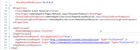 Sharepoint Online Installing A Remote Event Receiver Add In System
