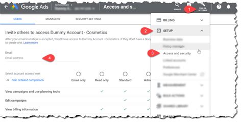 How To Share Google Ads Account Access With Individual And Google Ads Manager MCC Account